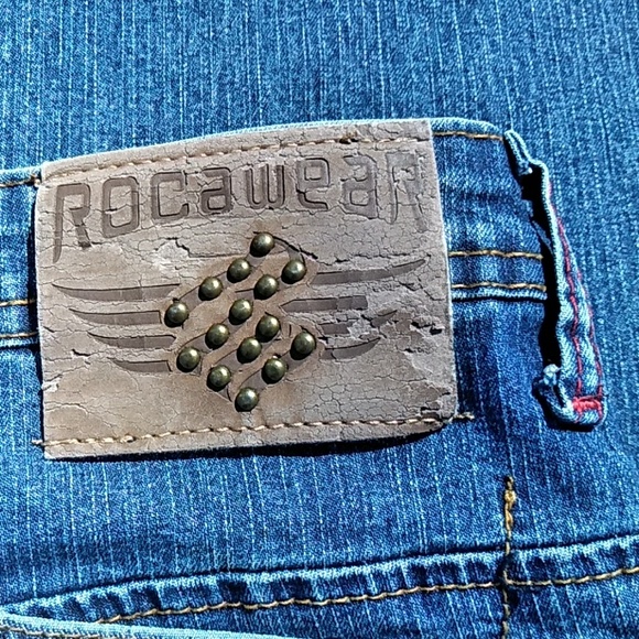Rocawear | Jeans | Rocawear Logo Fashion Jeans Size 78 | Poshmark